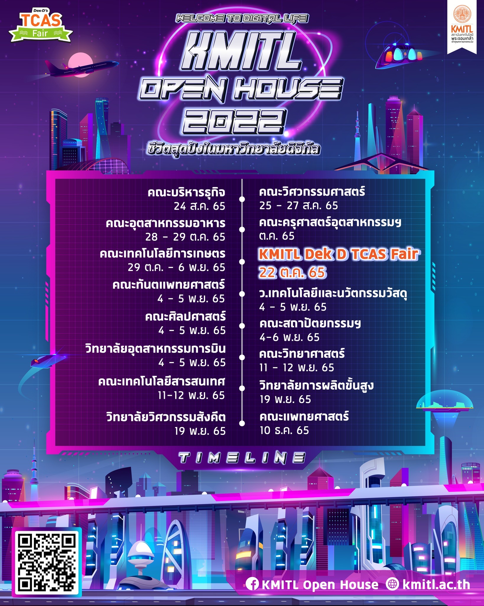 KMITL Open House 2022 | สถาบันเทคโนโลยีพระจอมเกล้าเจ้าคุณทหารลาดกระบัง